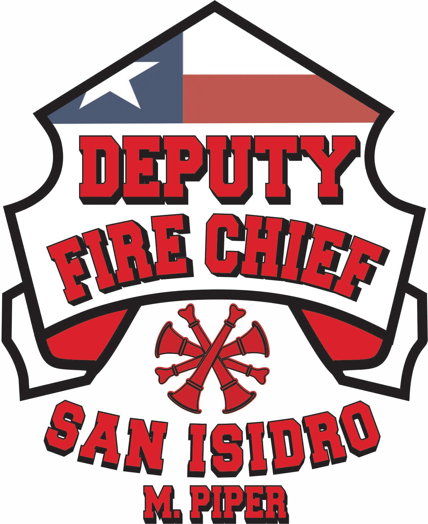 CHIEF 144 – GOLFIRE FIREFIGHTER SHIELDS - METAL AND LEATHER HELMET FRONTS