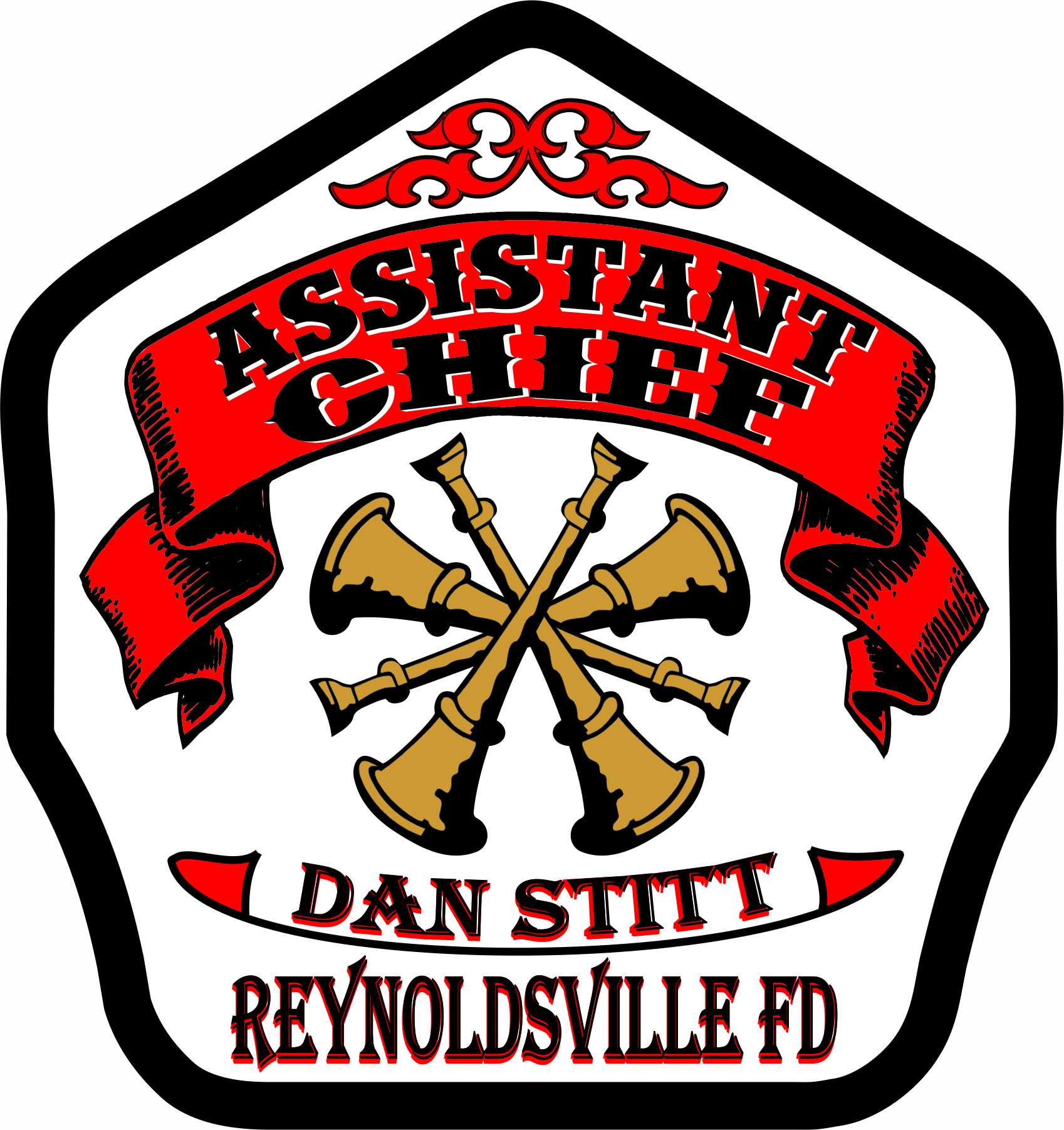 READY TO GO CHIEF 25 – GOLFIRE FIREFIGHTER SHIELDS - METAL AND LEATHER ...