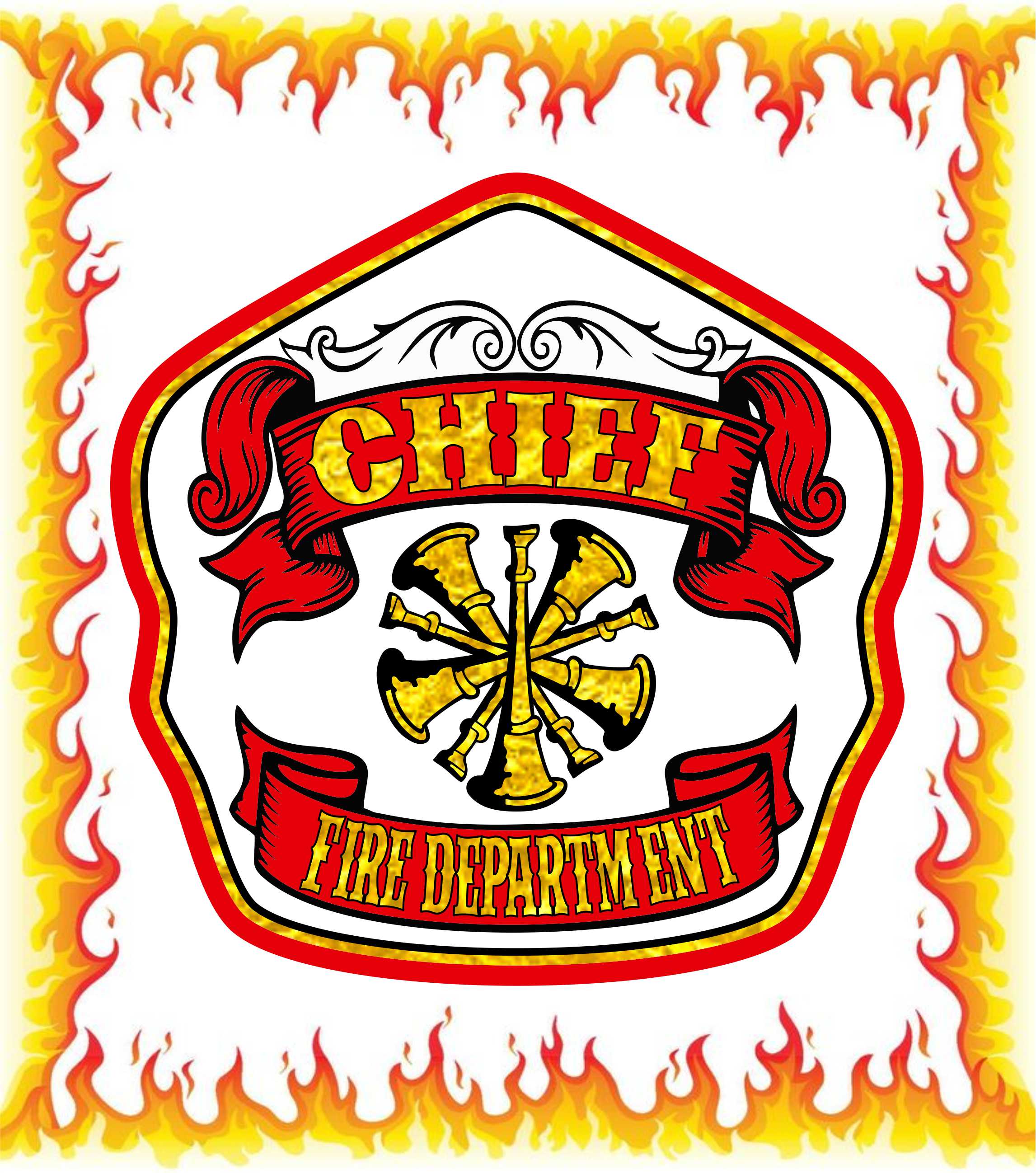 $9.99 METAL CHIEF SPECIAL – GOLFIRE FIREFIGHTER SHIELDS - METAL AND ...