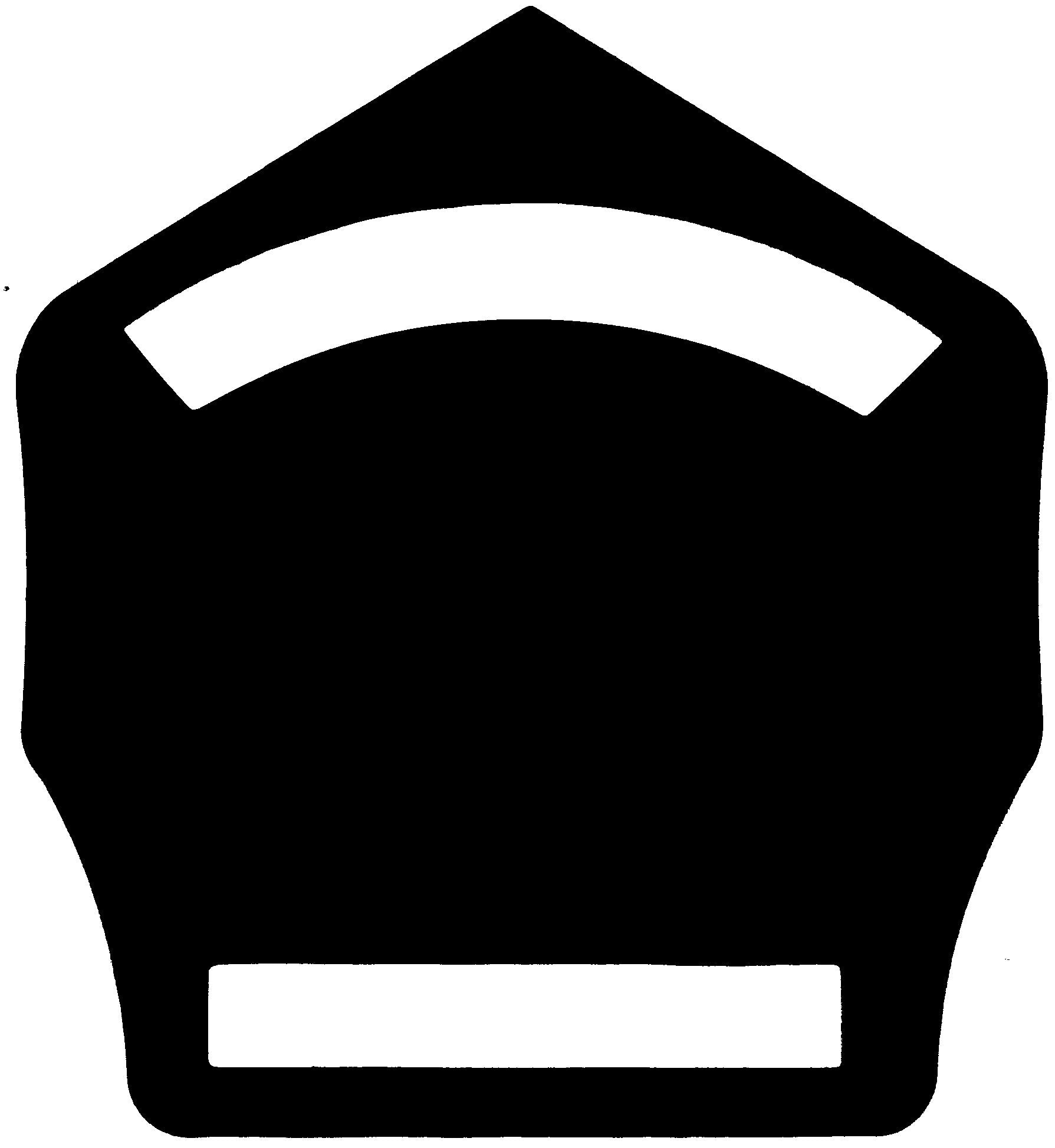 6.5 INCH WIDE BODY 2 PANEL SHIELD – GOLFIRE FIREFIGHTER SHIELDS - METAL ...