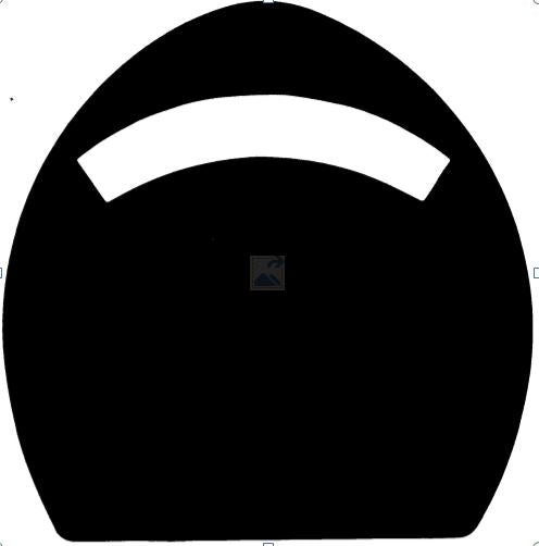 6 INCH BOSTON 1 PANEL TOP SHIELD – GOLFIRE FIREFIGHTER SHIELDS - METAL ...