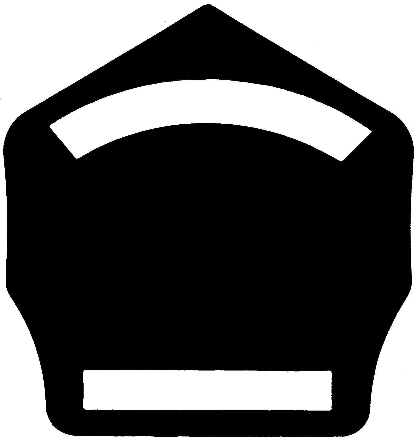 6 INCH WIDE BODY 2 PANEL SHIELD – GOLFIRE FIREFIGHTER SHIELDS - METAL ...